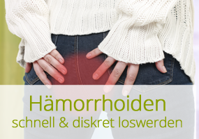 Hämorrhoiden • Symptome, Ursachen, Behandlung & Hausmittel
